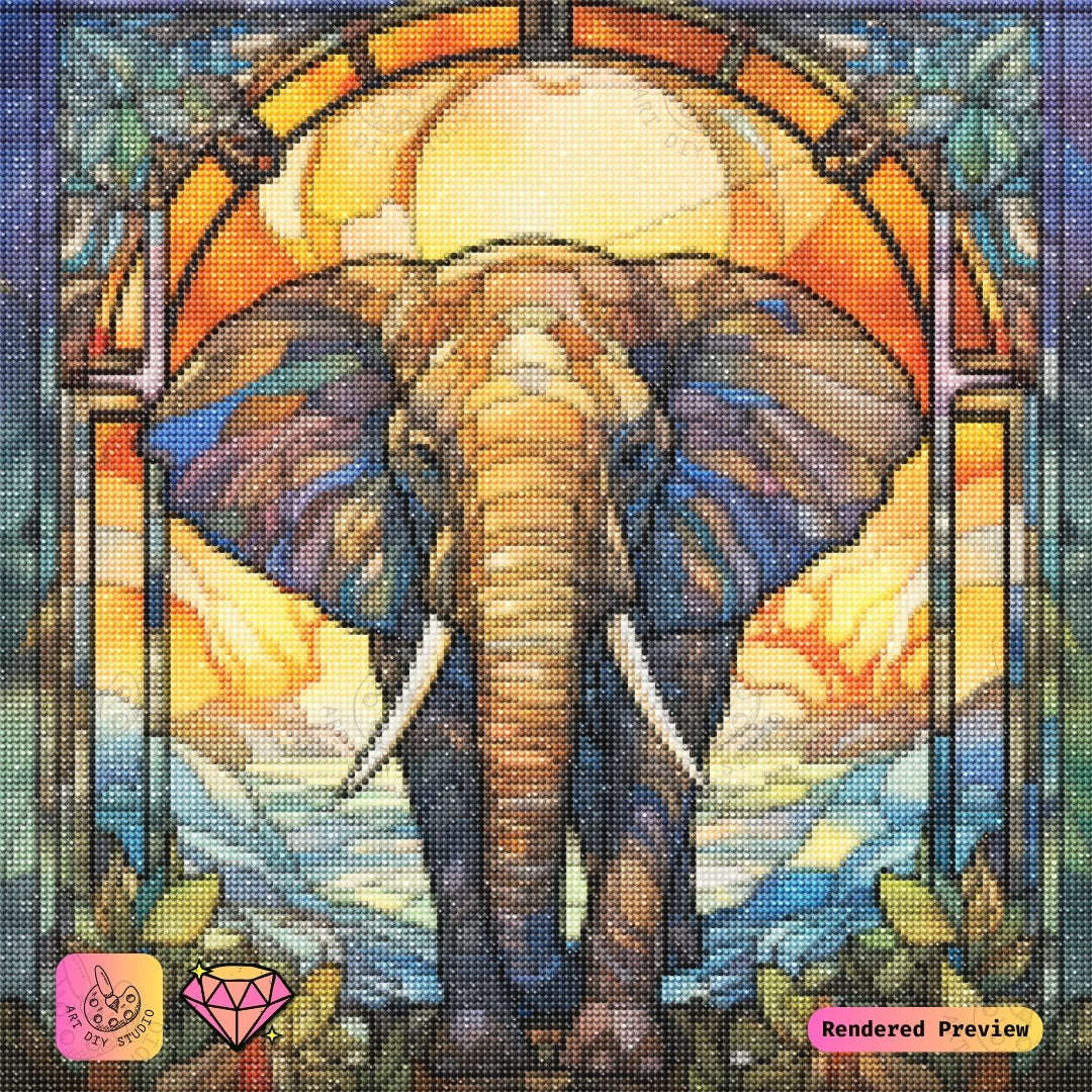 Elephant Diamond Painting Kits – Artdiystudio